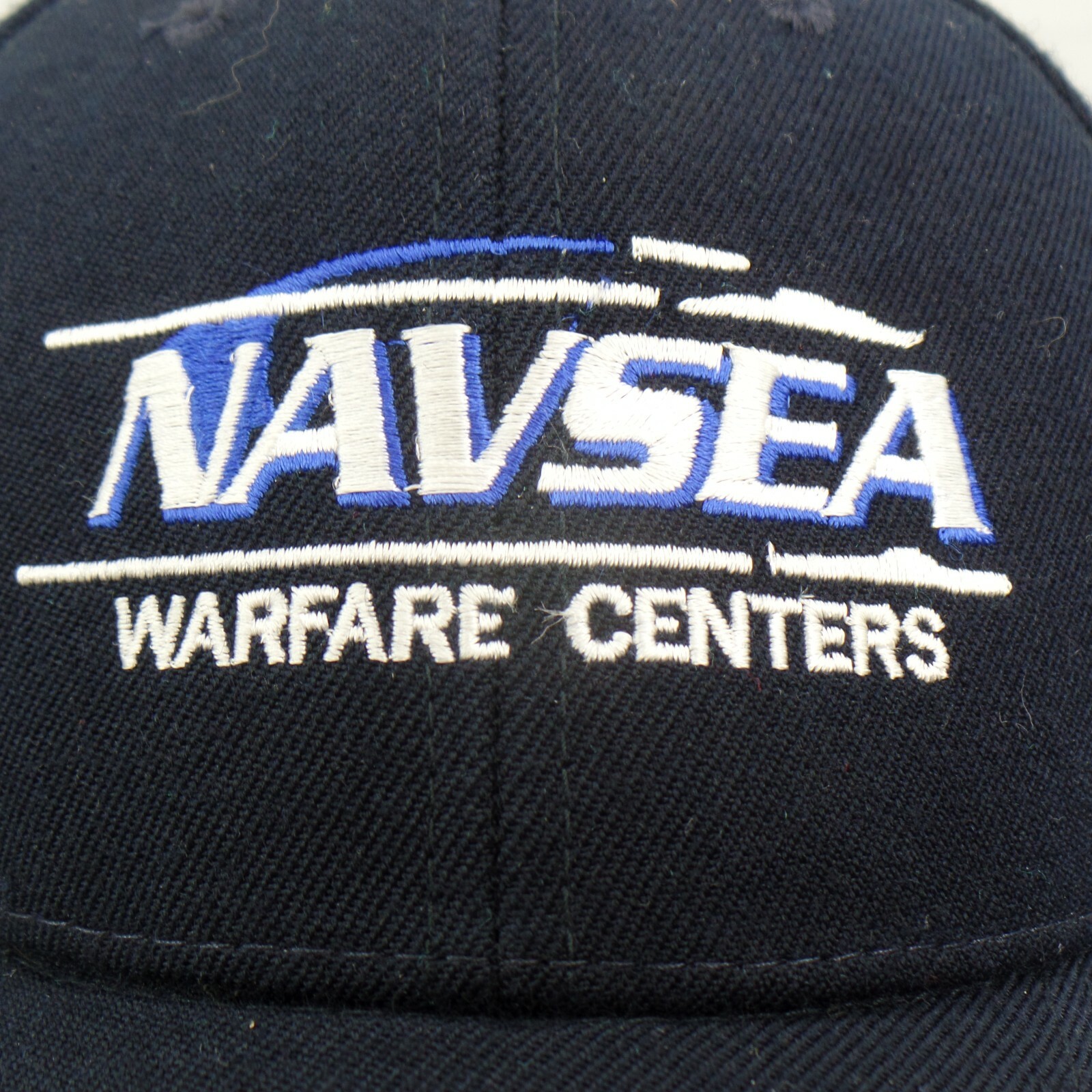 NAVSEA Warfare Centers White Sands Hat US Navy Blue Gold Leaf Bill ...