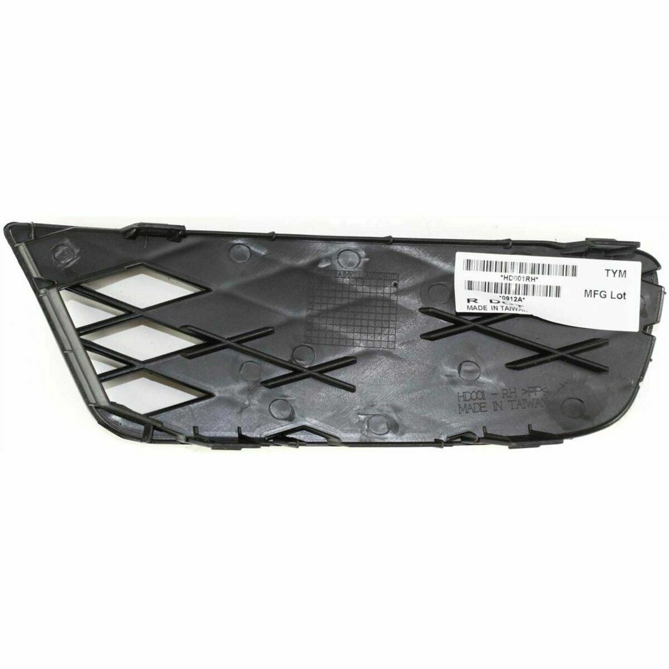 Right Passenger Side Fog Light Cover For 2009-2011 Honda Civic Sedan ...