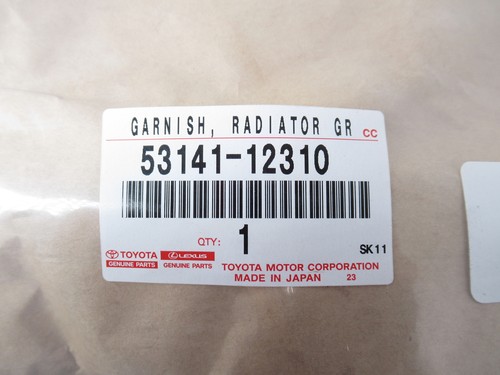 Genuine OEM Toyota 53141-02180 Front Grille Finish Molding 2020-2023 ...