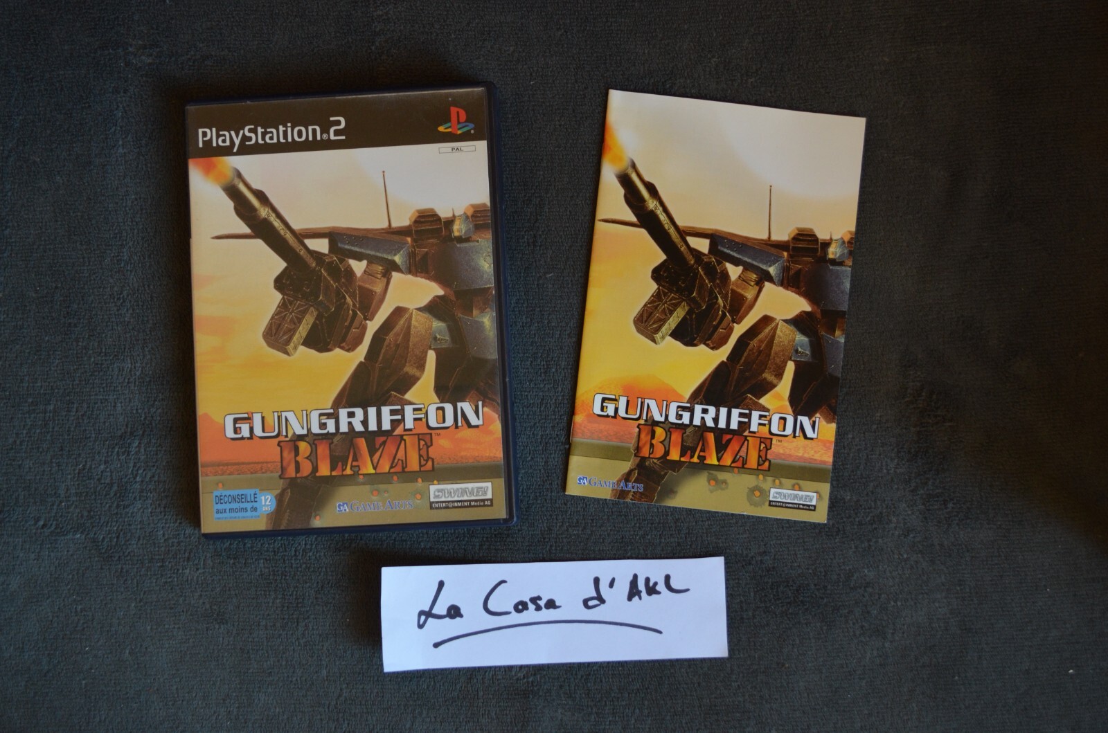GunGriffon : Blaze PlayStation 2 PAL - Prix - Photo - Présentation