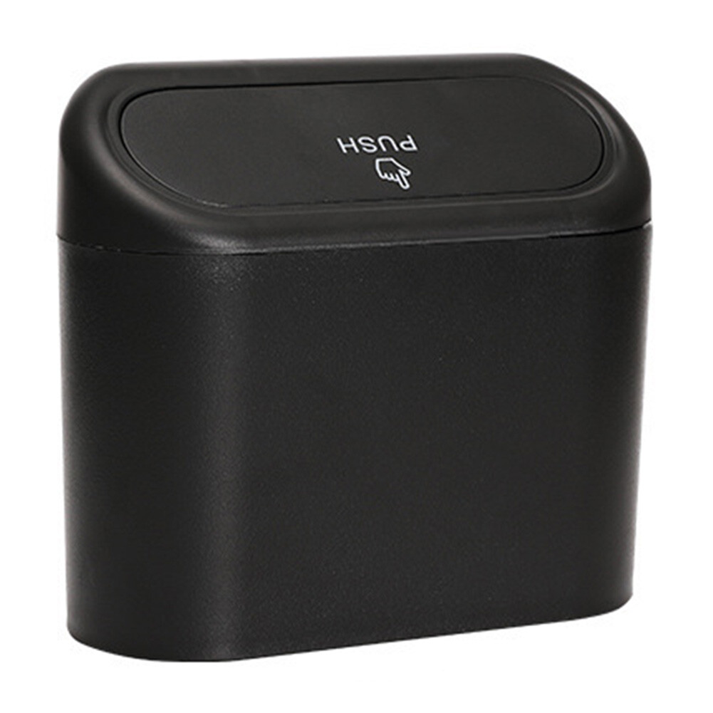 Mini Car Trash Can Bin with Lid Mini Vehicle Trash Bin for Office ...