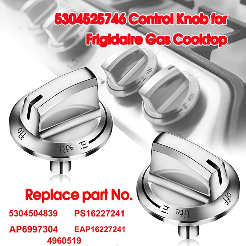 Gas Range Control Knob Replace Gas Range Knobs 5304525746 for X3U87318 ...