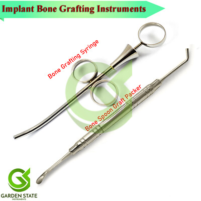 Dentistry Bone Graft Syringe Collector Bone Spoon Packer Surgical ...