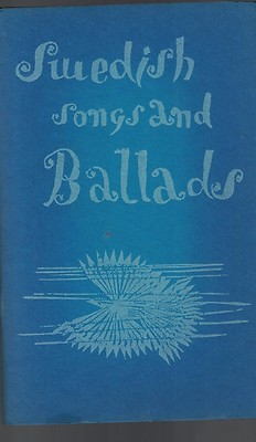 Swedish Songs and Ballads (1950) 52 pages Sweden | eBay