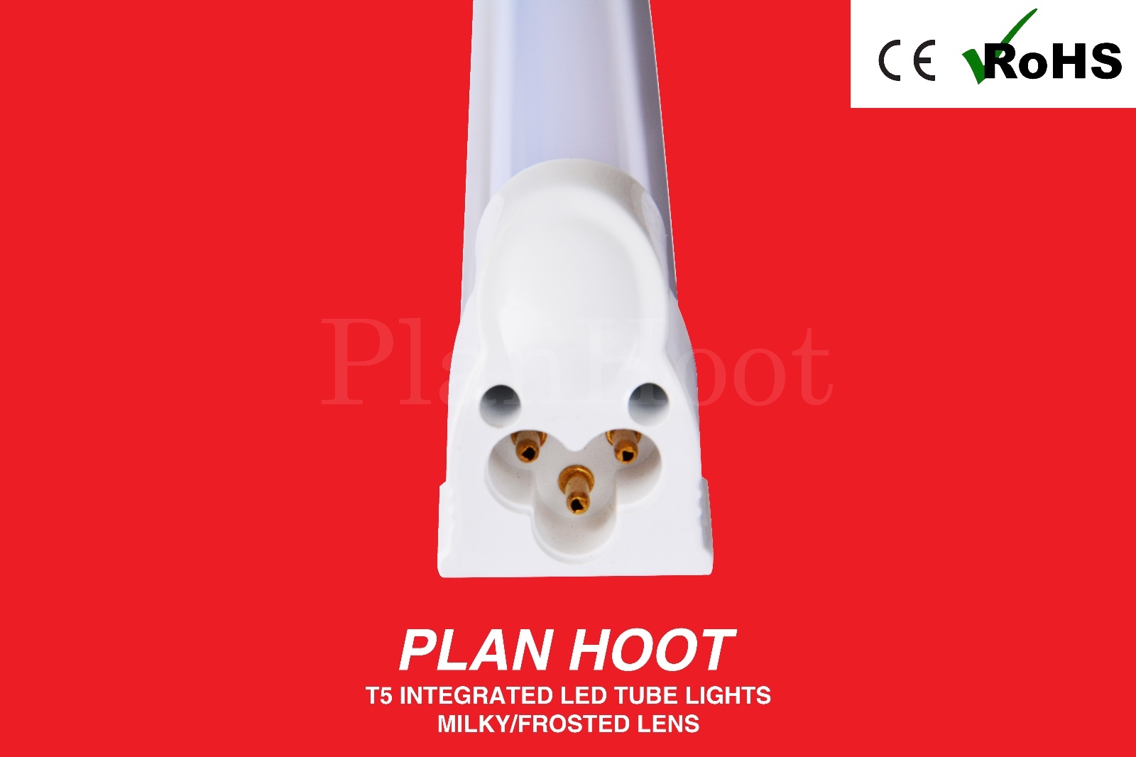 3Ft 16Wt T5 Integrated LED Fluorescent Replacement Tube Light Milky ...