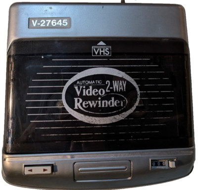 Kinyo VHS Rewinder Automatic 2-Way Video Tape WITH Fast Forward ...