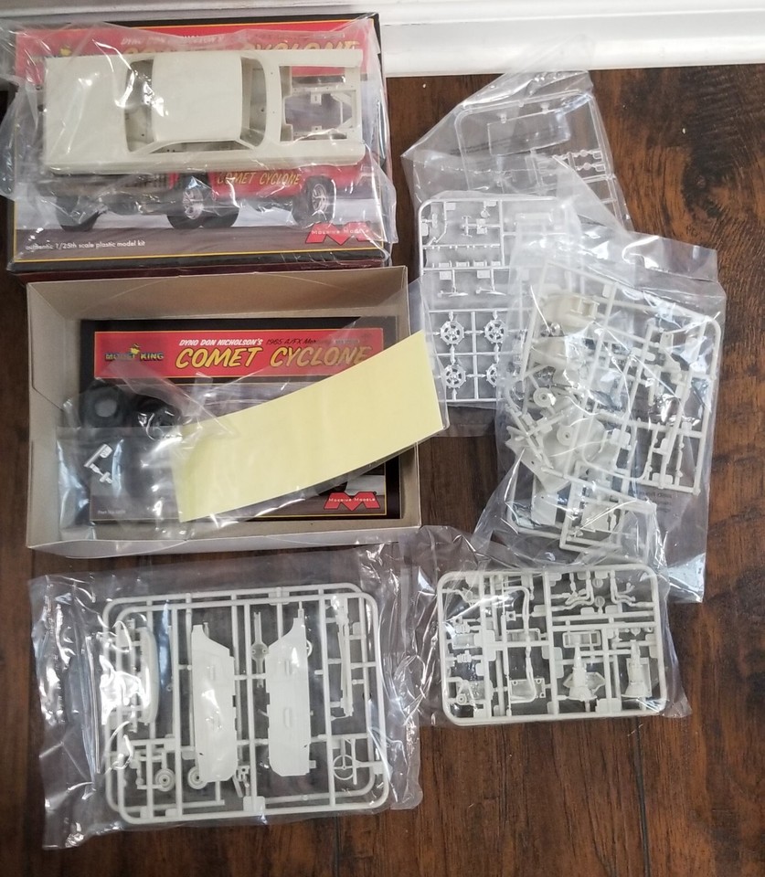 Moebius 1238 1965 DYNO DON NICHOLSON MERCURY COMET CYCLONE MODEL King ...