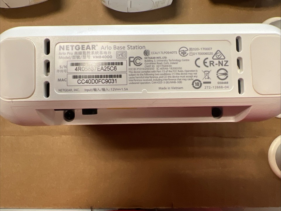 Arlo Pro VMB4000 Security Base Station | eBay