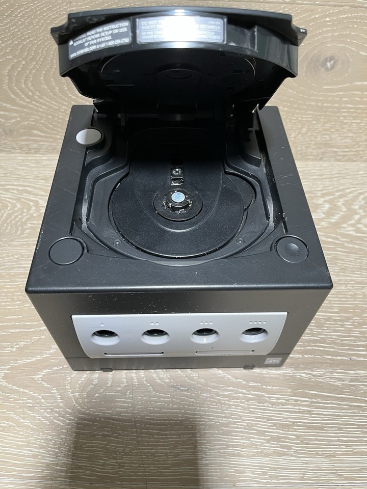 Nintendo GameCube Console DOL-001 Black with Digital A/V Out Port | eBay