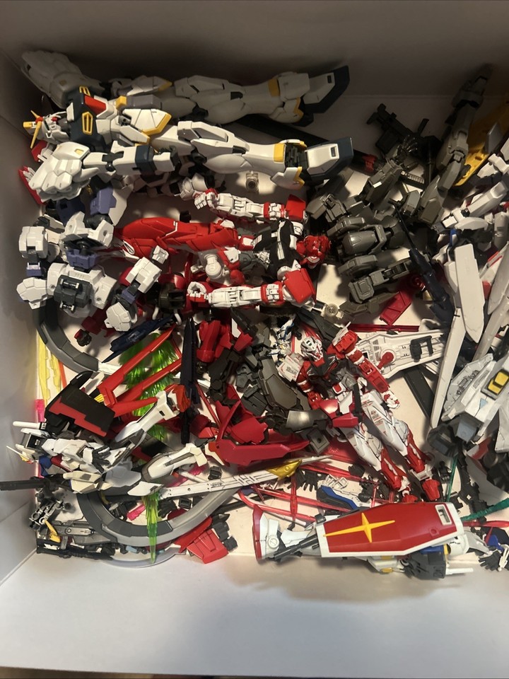 Gundam Model Kit Lot He, Rg, And Mg | eBay Australia