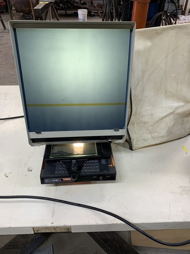 BELL & HOWELL ABR-VIII SERIES 1339A MICROFILM/MICROFICHE READER DUAL ...