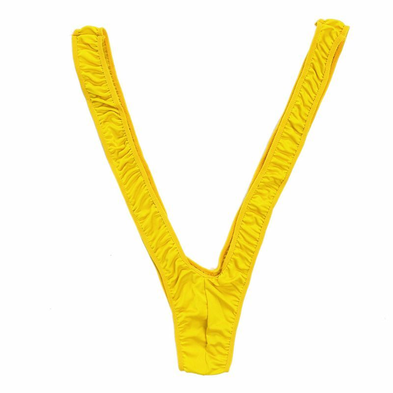 Sexy Men's Borat Mankini Thong Sling Shot Underwear Swimsuit Lingerie ...