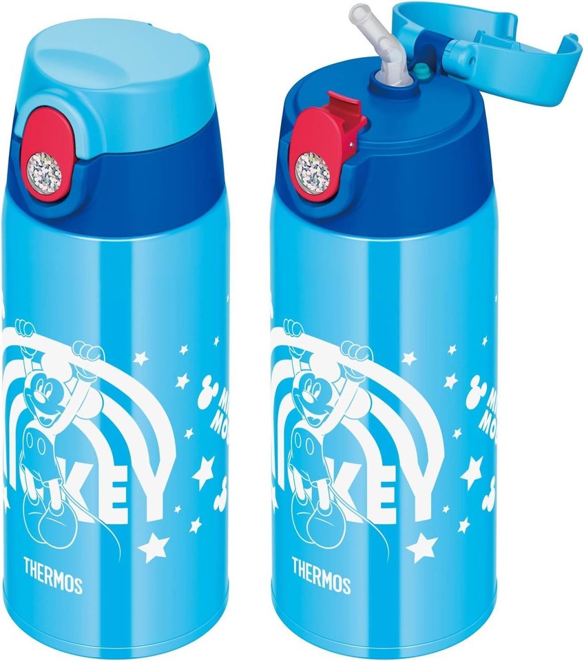 Thermos Water Bottle FJO-600WFDS BL Vacuum Insulated 2-Way Bottle ...