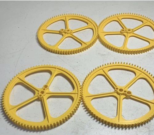 K'NEX Large Yellow Gears Lot of 4 Ferris Wheel 5” | eBay