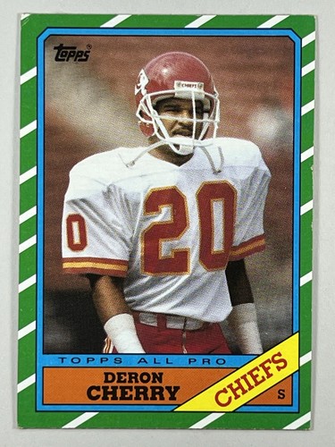 Deron Cherry 1986 Topps #313 Kansas City Chiefs | eBay