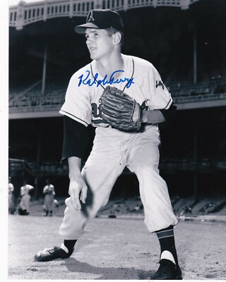 RALPH TERRY KANSAS CITY A'S ACTION SIGNED 8x10 | eBay