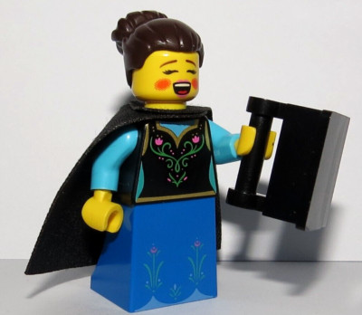 LEGO Carol Singer Female Girl Minifigure Xmas Christmas Choir Cake ...