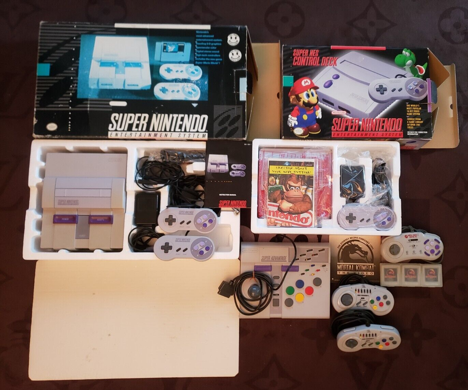 450+ RETRO VIDEO GAME / 10+ GAME SYSTEM MEGA LOT SEGA SNES N64 ...