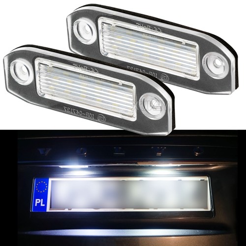 12V 18 LED License Number Plate Light Lamp for Volvo S80 XC90 S40 S60 ...