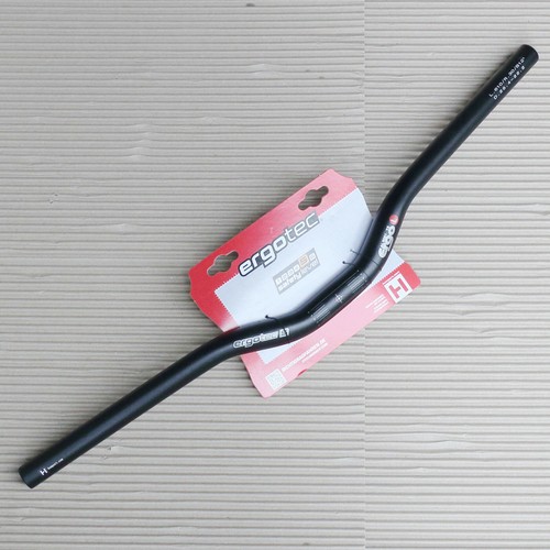 Humpert Riser Bar Ergotec Ergo L Lenker Alu Ø 25,4 mm 610 mm schwarz ...