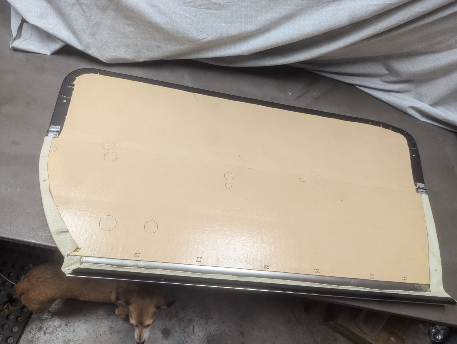 1969 Oldsmobile Cutlass RH Front Door Panel Fully Assembled White | PUI ...
