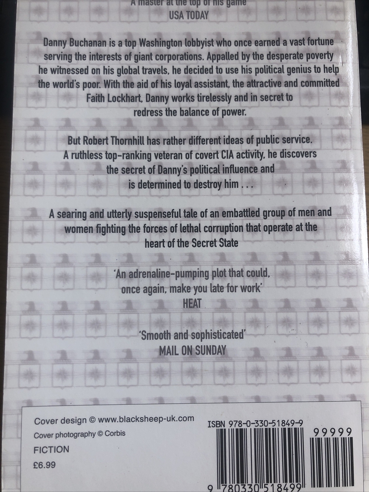 Very Good 0330518496 Paperback Saving Faith Asda Baldacci for sale ...