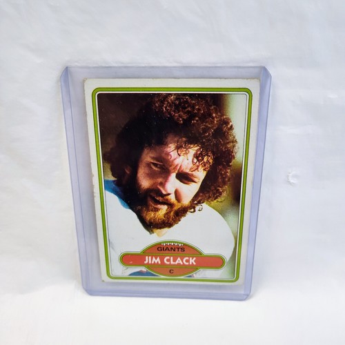 1980 Topps NFL New York Giants Jim Clack #249 Football Card | eBay