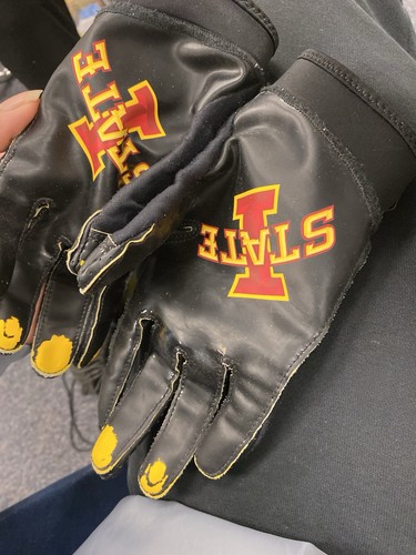 Nike Iowa State Cyclones Men's Black College Gloves Large | eBay