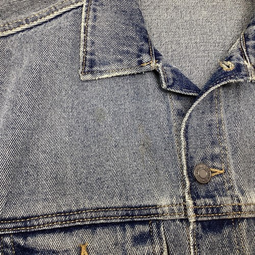 Marvel Comics Divided H&M Printed Logo Denim Jacket Women's Size XSmall ...