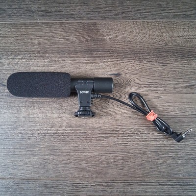 Bower Condenser Microphone MIC150 For Pro DSLR & Camera | eBay