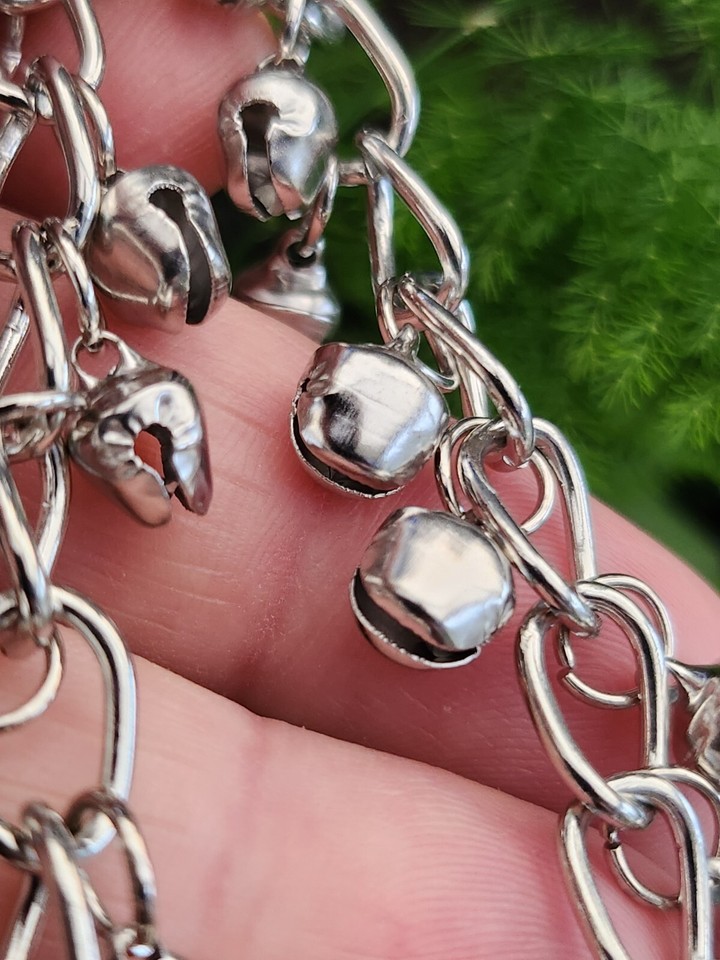 Bell Ankle Bracelet 20 Bells Anklet Quality Shiny Steel Dancing Bells ...