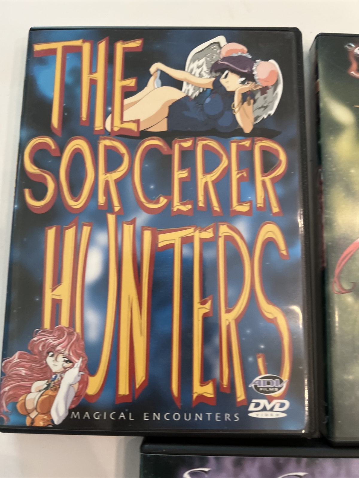 Lot of 3 Sorcerer Hunters Anime DVD Magical Encounters Contests Battles ...