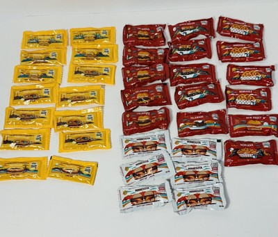 36 Heinz Saucemerica Packets Ketchup Mustard States | eBay