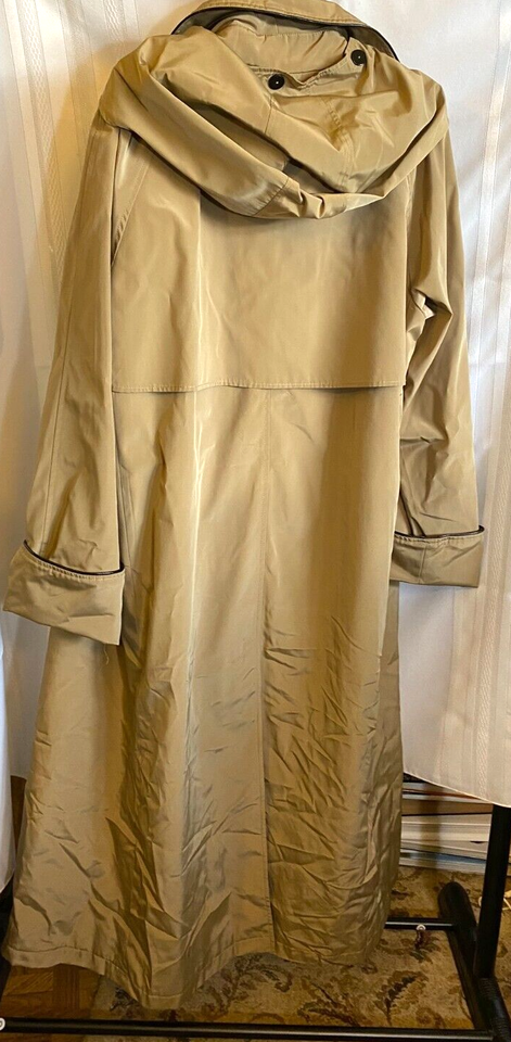 Jane Post Raincoat Size L Detachable Hat No Lining Coat | eBay
