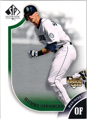 2009 SP Authentic 161 Michael Saunders Seattle Mariners | eBay