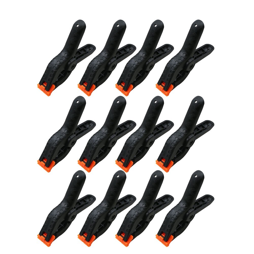 Reliable Woodworking Accessories 12pcs Set of Plastic Spring Clips ...