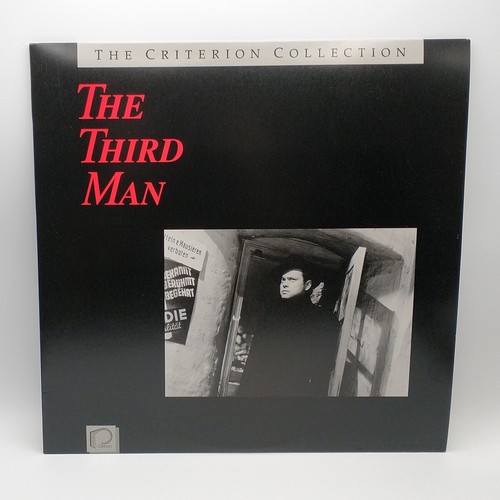 The Third Man (1949) Criterion Collection #5 / LD Laser Disc Laserdisc ...