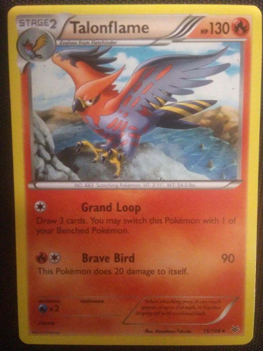 Pokemon Talonflame Card