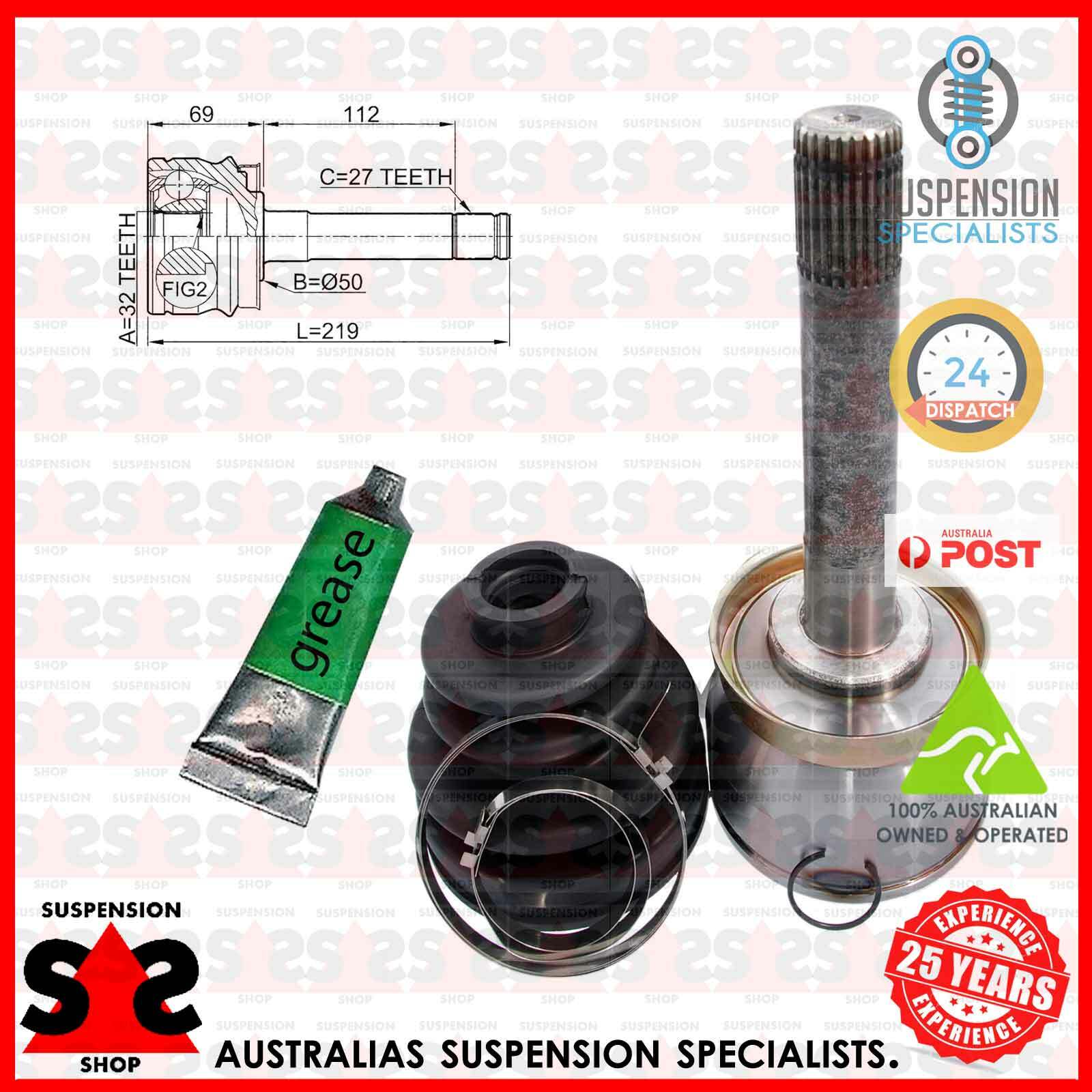 Front Axle Joint Kit, Drive Shaft Suit NISSAN Terrano Ii (R20) 2.7 TDi ...