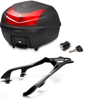 Rear Luggage Rack Kit + 39L Original Yamaha X-Max 400 From 2018 XMAX | eBay