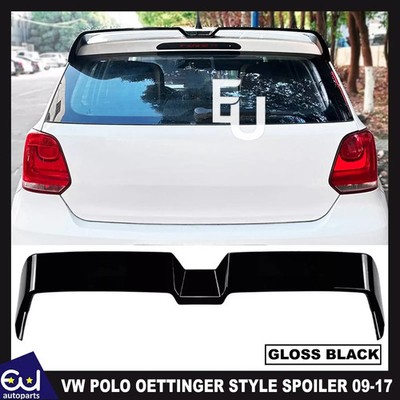 REAR ROOF SPOILER WING FOR VW POLO MK5 6R 6C GTI R OETTINGER STYLE 09 ...