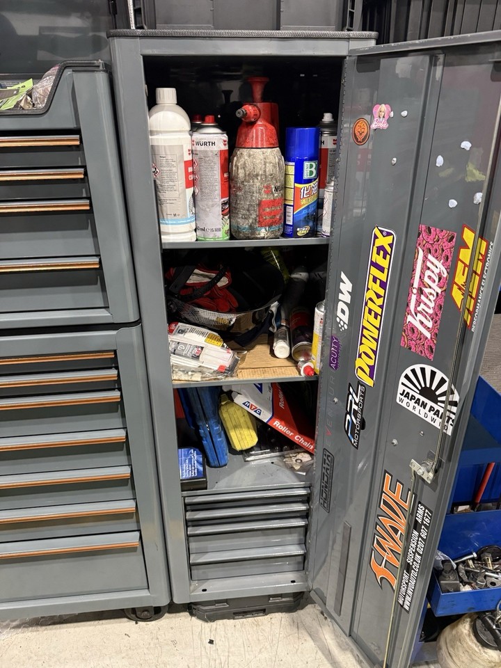 Snap On 40” Tool Box And Locker Grey | eBay UK