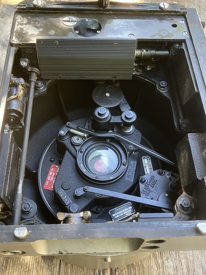 WWII USAAF B29 Fairchild K17C Aircraft Camera Metrogon F6.3 Folmer ...