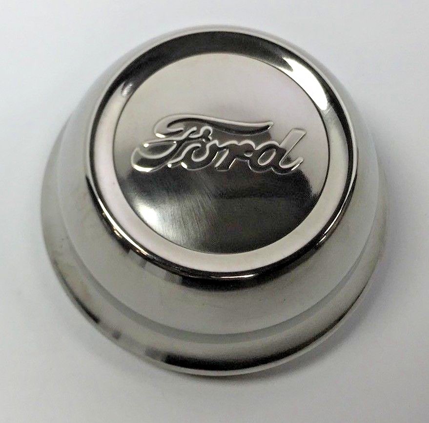 Set (5) Stainless Steel Center Hubcaps for 1928 1929 Ford Model A ...