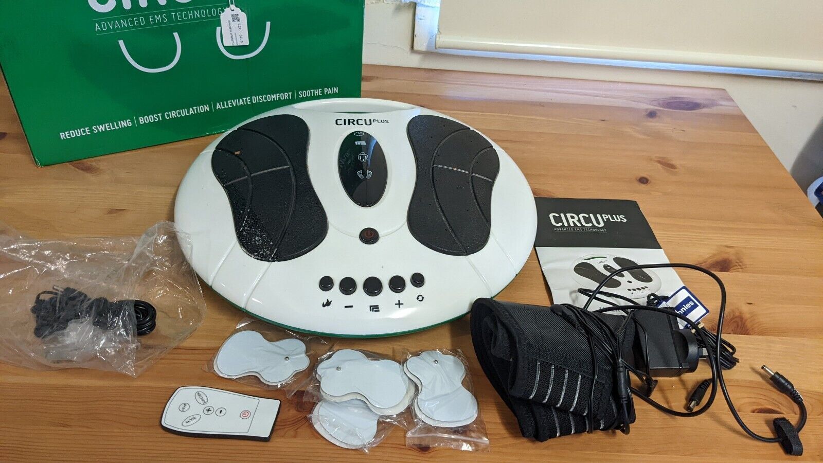 OSITO Foot Circulation Stimulator Massager TENS EMS Machine Improve ...