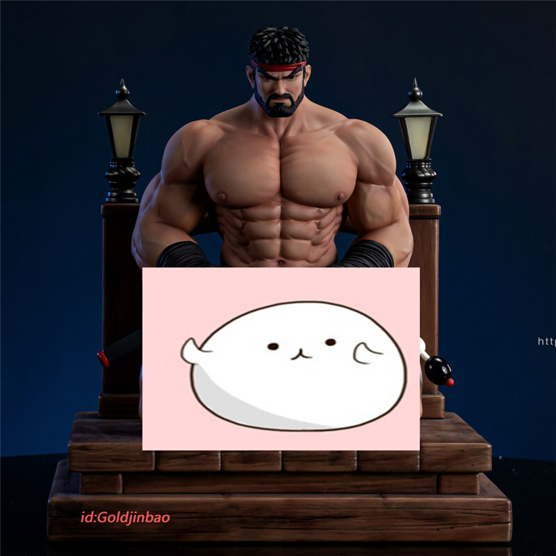 Ryu Resin Statue In Stock 1/6 Scale Hyperspace Studio Led Light H25cm ...