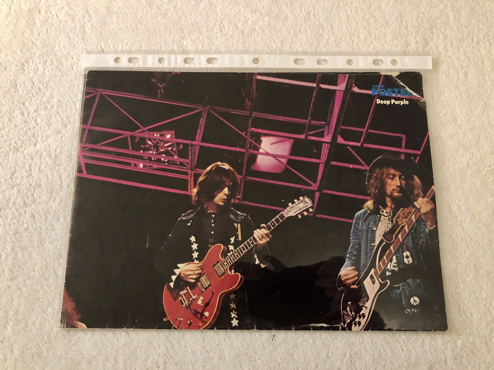 PINK FLOYD 1978 DEEP PURPLE German Super Poster Magazine 1970s Vintage ...