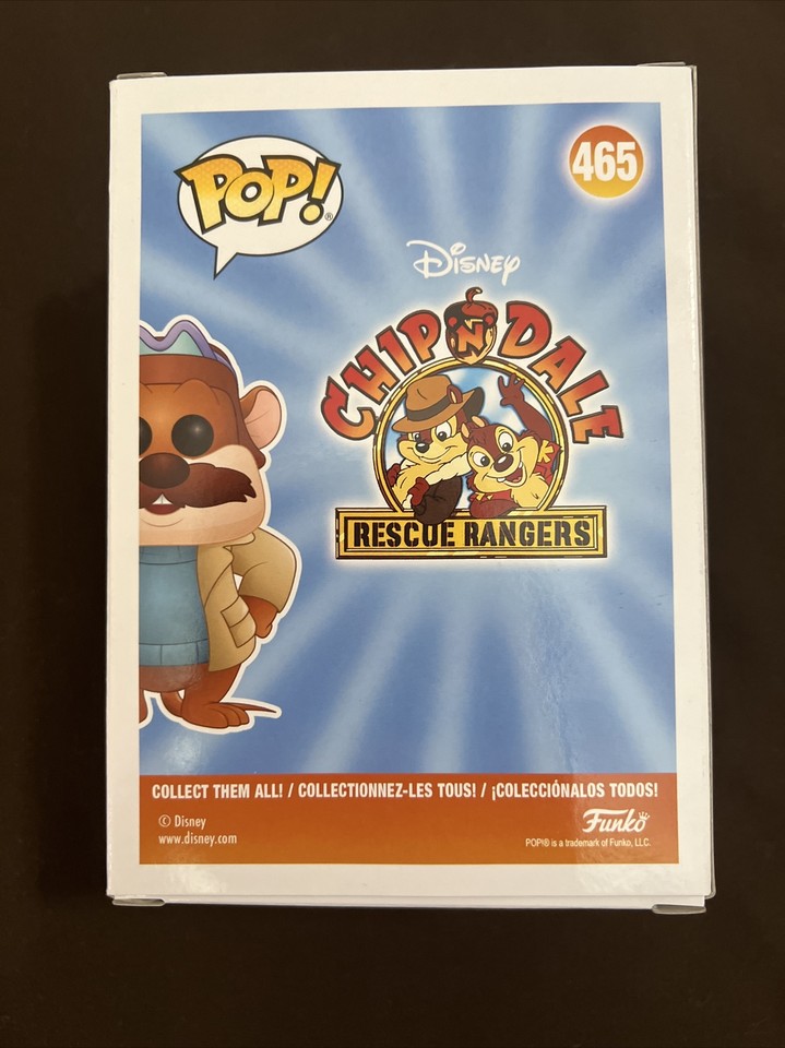 Funko Pop Chip & Dale Rescue Rangers Monterey Jack # 465 GameStop ...