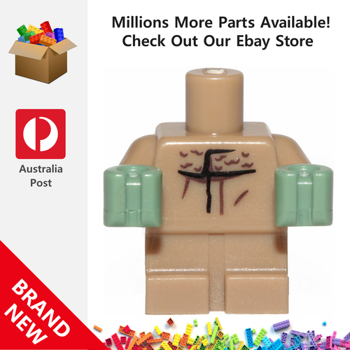 Genuine LEGO™ Dark Tan Body Baby / Toddler with Fixed 25128 6330212 New ...