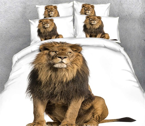 A Dull Lion King 3D Printing Duvet Quilt Doona Covers Pillow Case ...